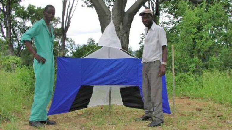 How to assemble an Nzi trap | Tsetse