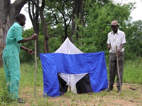 How to assemble an Nzi trap | Tsetse