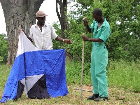 How to assemble an Nzi trap | Tsetse